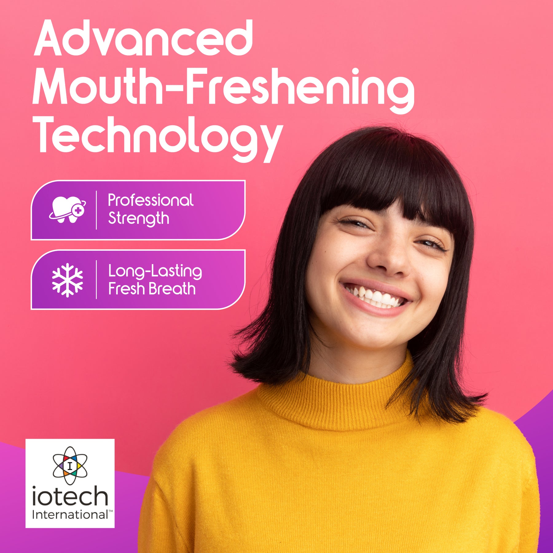 ioRinse™ RTU Ready-To-Use Mouth Rinse - Soft Mint - 1L Bottle